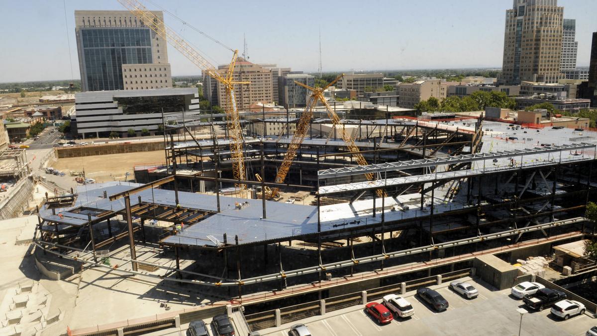 Latest construction photos from downtown arena site - Sacramento ...