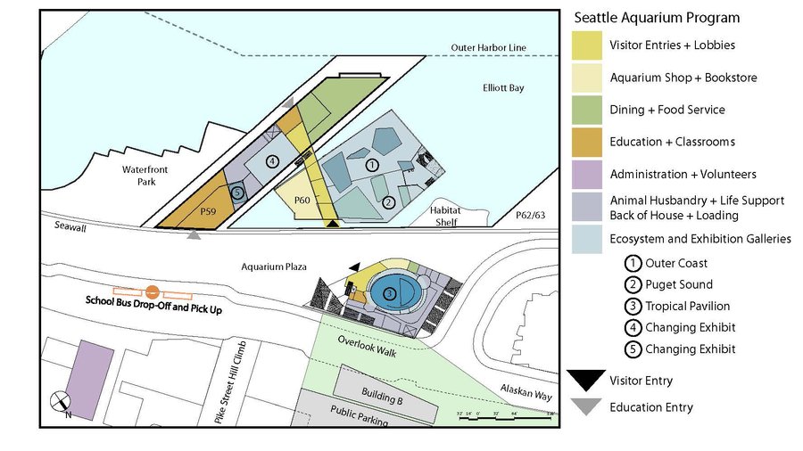 Seattle Aquarium aims to make splash with huge expansion - Puget Sound ...