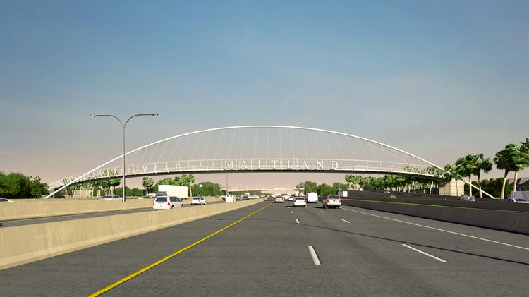 Renderings of the new Shands Bridge