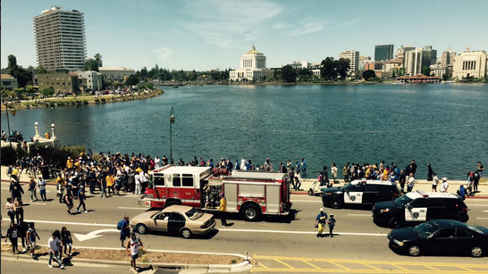 Three people shot near Oakland's Lake Merritt and Warriors victory ...