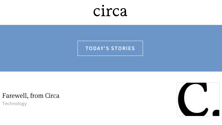 What does Circa's shutdown mean for the future of news? - San Francisco ...