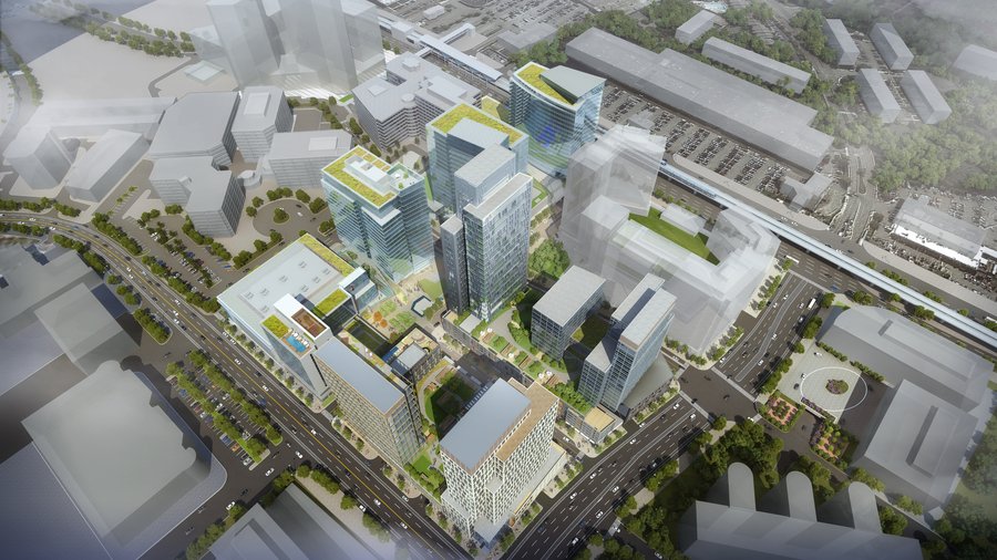 Kettler, Meridian demolish SAIC building, clearing way for The Boro ...