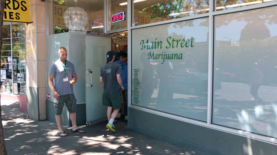 Main Street Marijuana store front