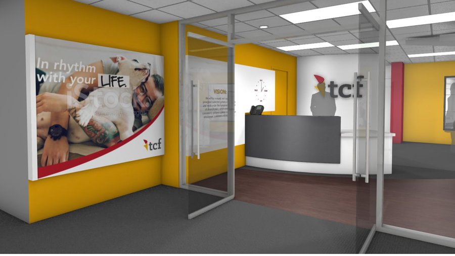 Rendering of new TCF offices