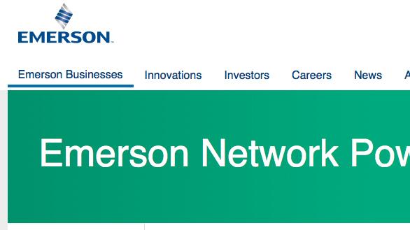 Emerson Electric Co. spinning off Columbus-based Emerson Network Power ...