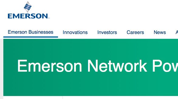 Emerson Electric Co. spinning off Columbus-based Emerson Network Power ...