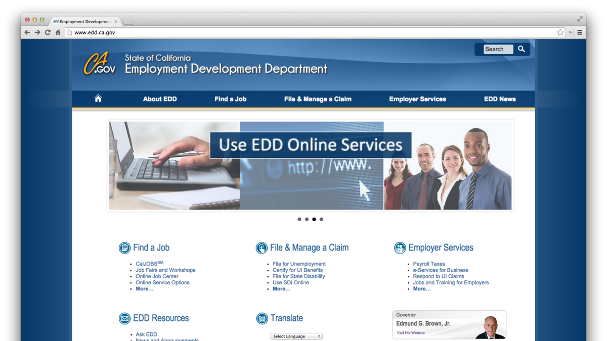 California unveils online unemployment insurance upgrade - Sacramento ...