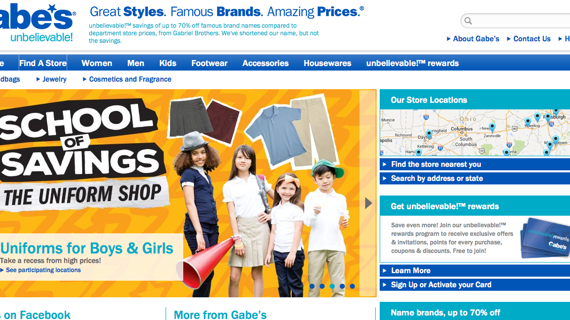 Gabriel Brothers Inc. coming to local mall - Dayton Business Journal