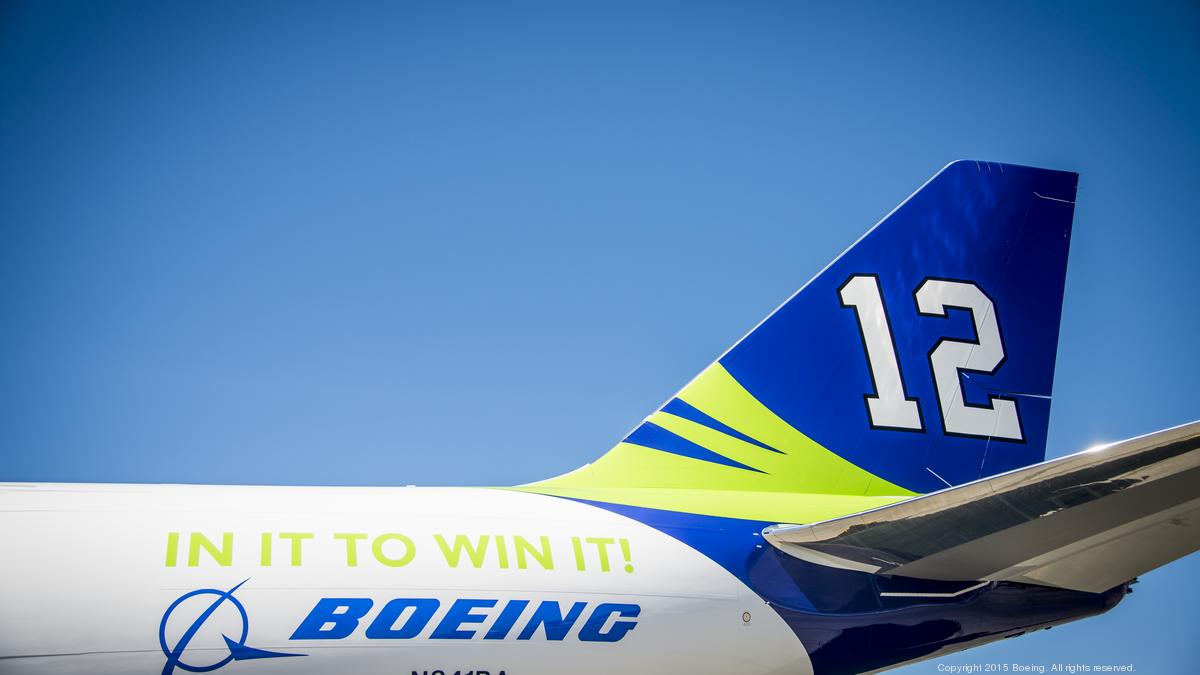 Boeing comes back with a second Seattle Seahawks 747 jumbo jet ...