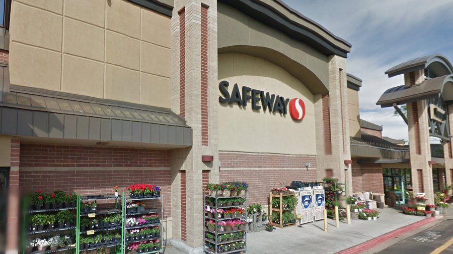 Inside Safeway Store