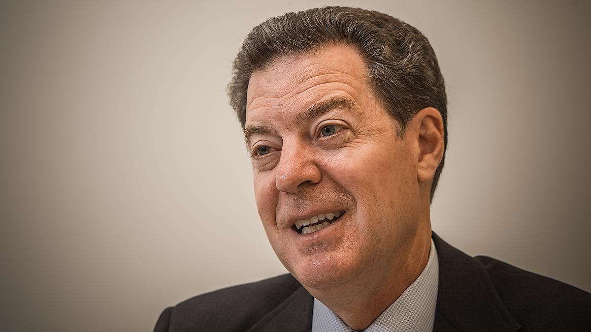 Brownback discusses border war, KBA, budget cuts - Kansas City Business ...