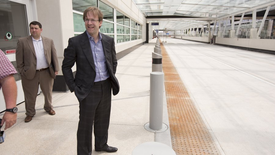 Milwaukee County Executive Chris Abele and new airport director Brian ...