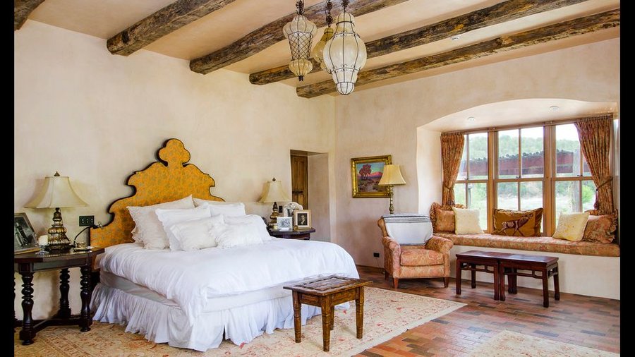 Take a peek inside Jane Fonda's New Mexico ranch near Santa Fe, on the ...