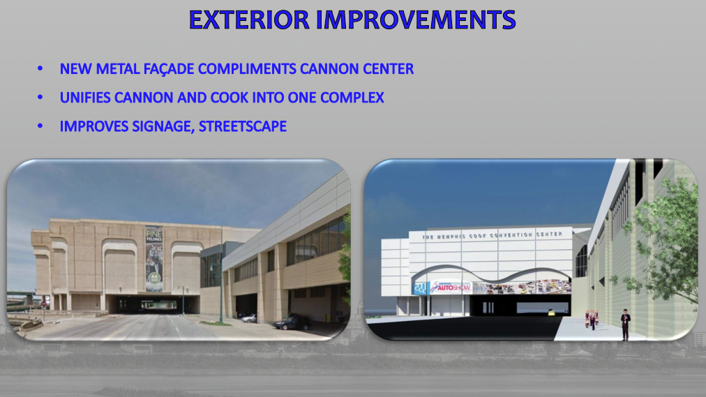Memphis Cook Convention Center $500 million improvements will come from ...