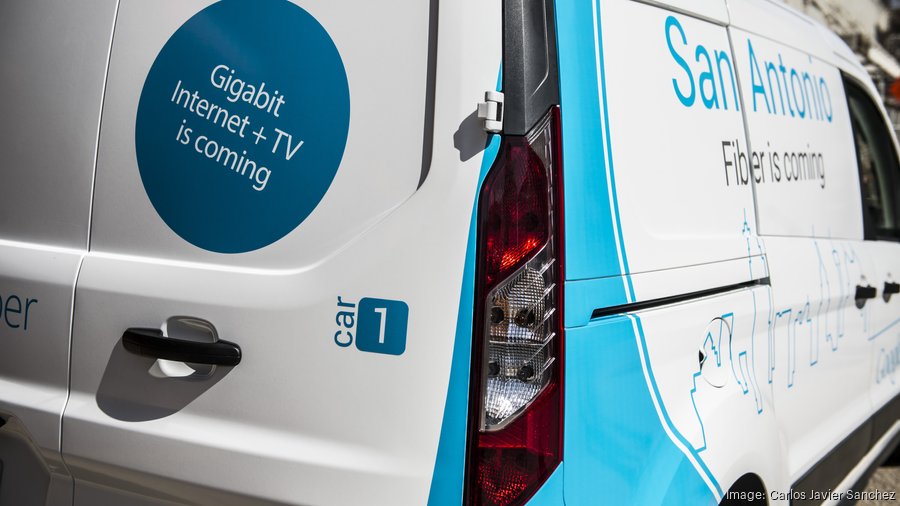 Google Fiber Van