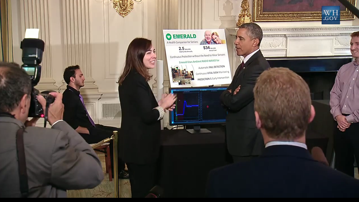 Obama praises this MIT-born motion-tracking device at White House ...
