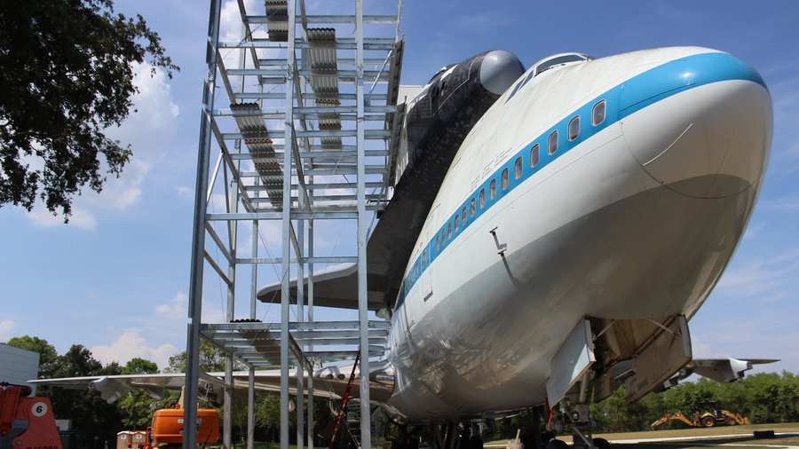 Space Center Houston to open Independence Plaza with space shuttle ...