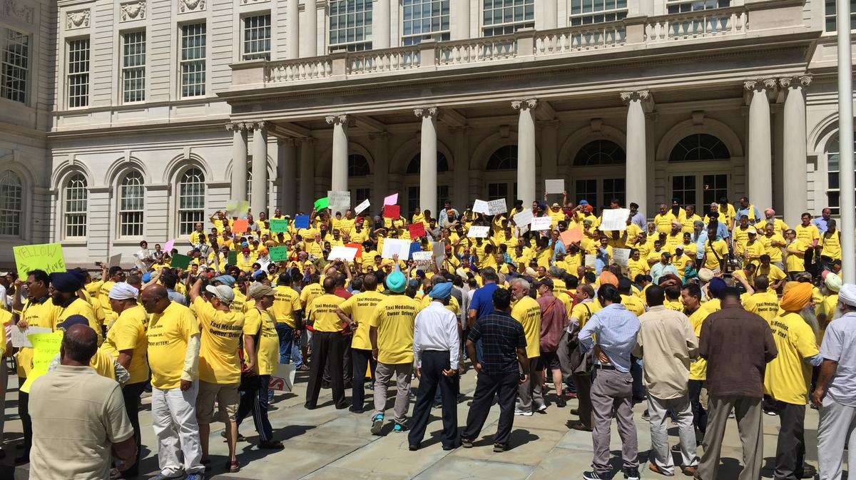 Yellow cab drivers plan second rally as debacle with Uber continues ...