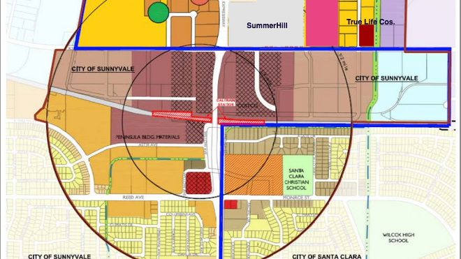 Santa Clara and Sunnyvale have ambitious development plans around ...