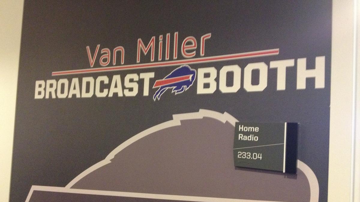 Bills have dedicated the radio broadcast booth at Ralph Wilson Stadium ...