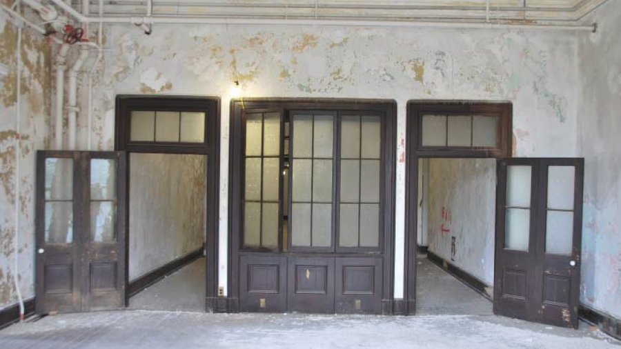 Center Building Inside Casework