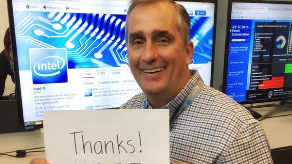 Intel CEO takes to Twitter, discusses games, laptops and made-up words ...