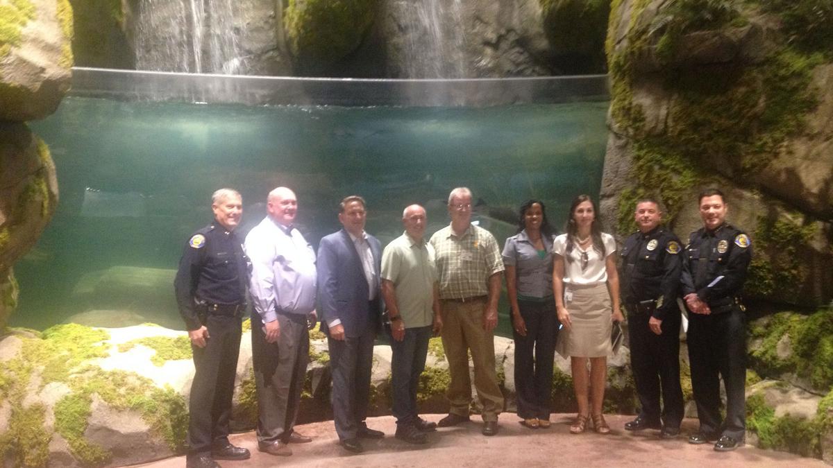 Vice mayor Greg Janda makes splash at Rocklin Bass Pro ceremony ...
