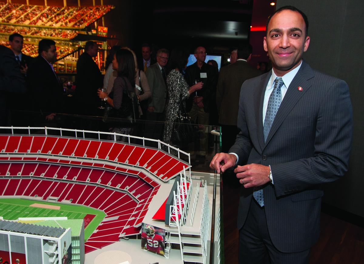 Levi's Stadium museum showcases 49ers greats - Silicon Valley Business ...