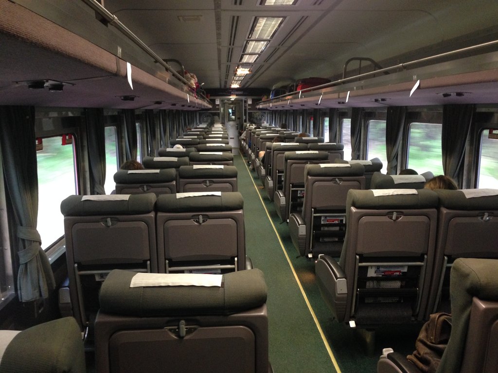 Amtrak Train Photos Inside Coach Houston