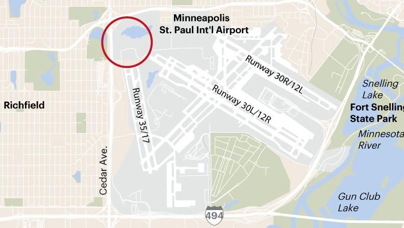 Flight pattern test starts at Minneapolis-St. Paul International ...