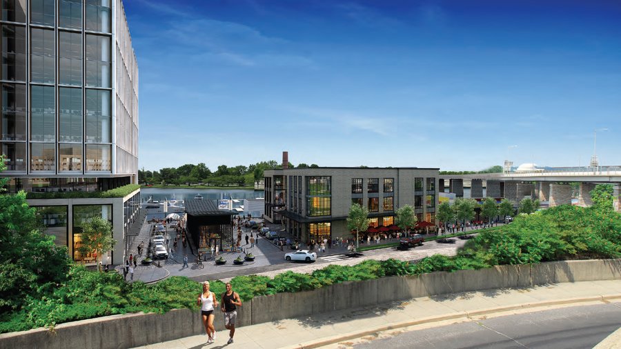 Closer look at Hoffman-Madison's proposed trophy office building at The ...