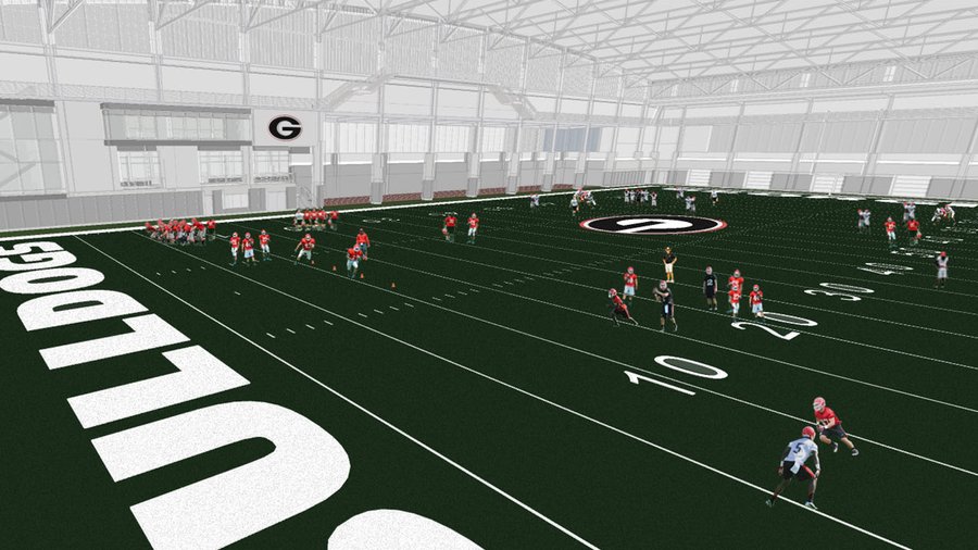 UGA unveils new indoor athletic facility (SLIDESHOW) - Atlanta Business ...