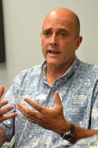 Eric Gleason talking shot