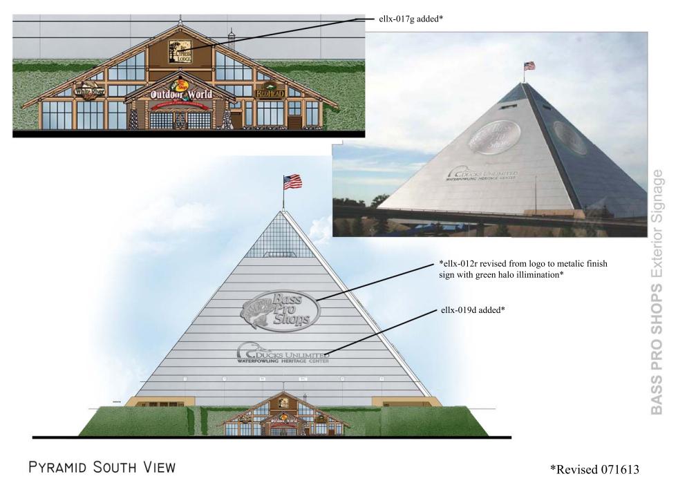 Revised Bass Pro sign package approved - Memphis Business Journal