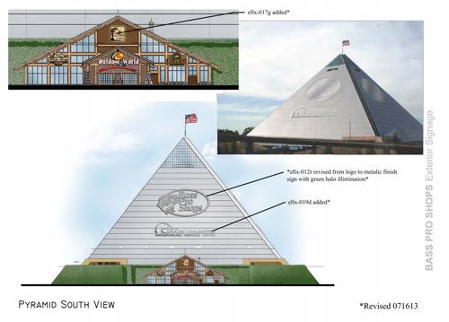 Revised Bass Pro sign package approved - Memphis Business Journal