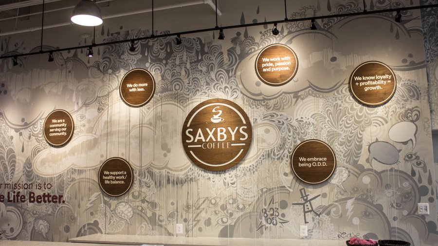 Saxbys Center City HQ
