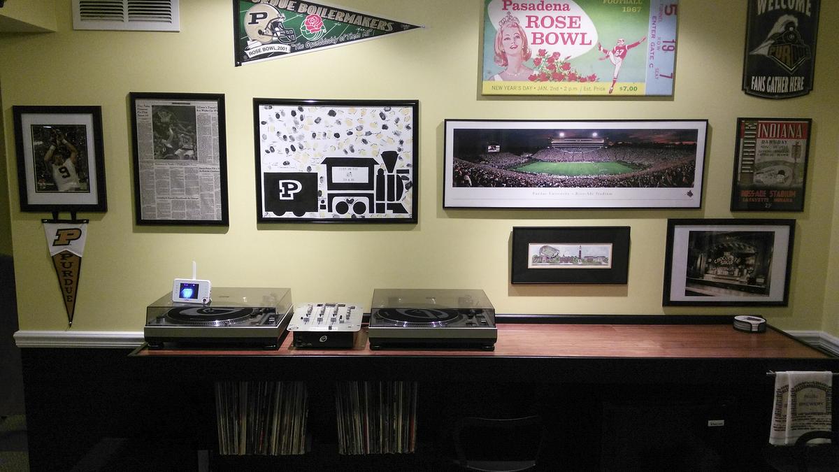 Leigh Beelke's Purdue University basement - Louisville Business First