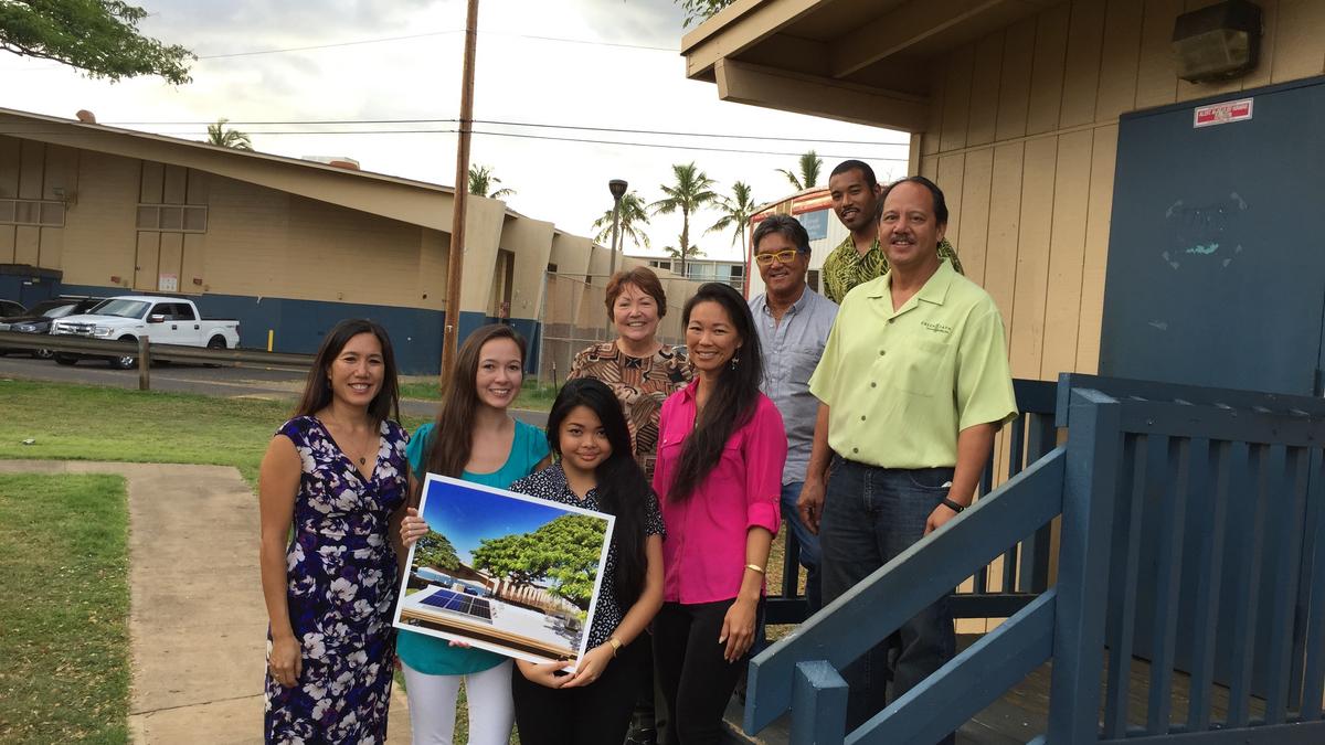 Hawaii students team up with businesses and nonprofit to cool ...