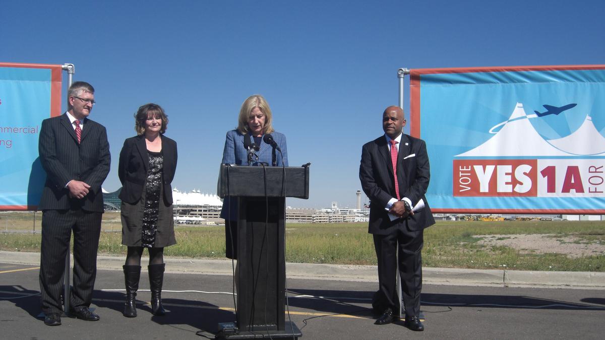 Denver, Adams County officials kick off campaign for airport ...