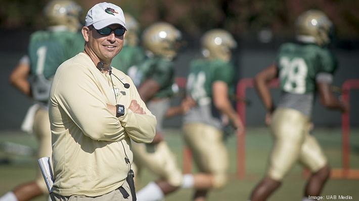 UAB football coach Bill Clark awaits new contract - Birmingham Business ...