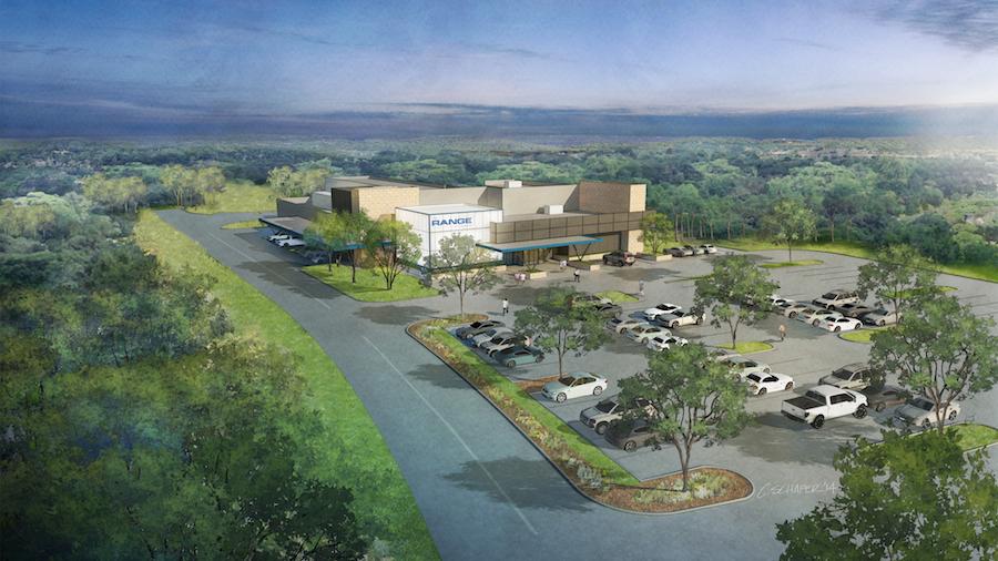 Upscale shooting facility The Range under construction in South Austin ...