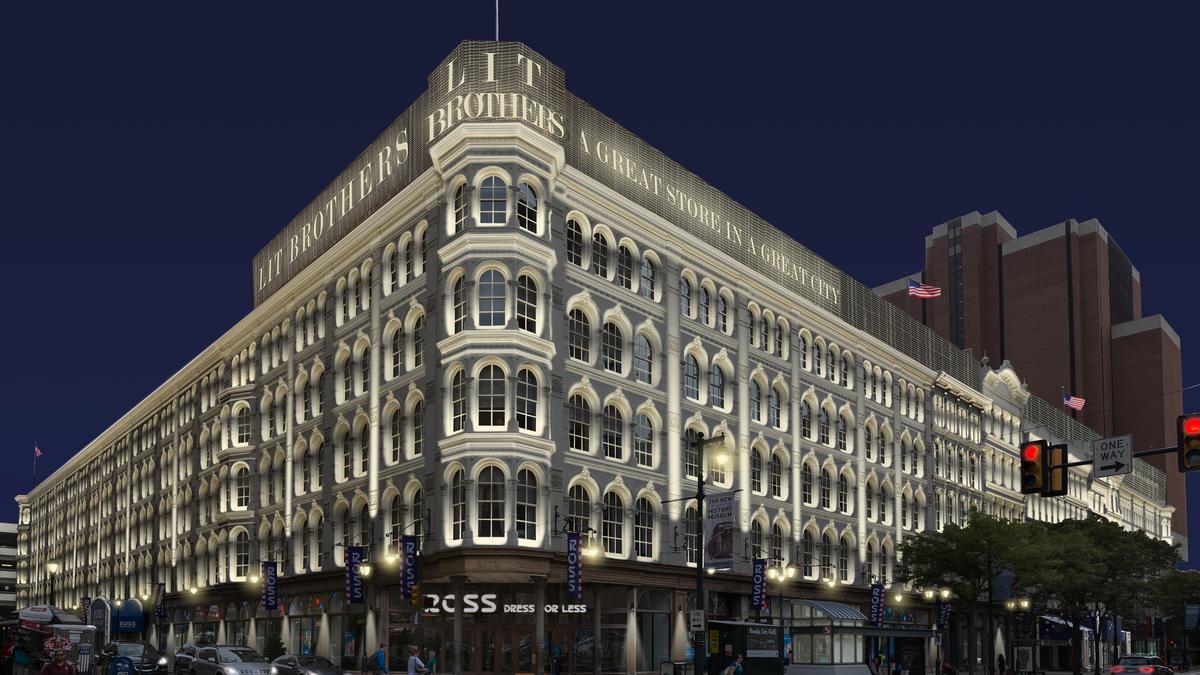 Brickstone Realty to light the Lit Brothers building facade ...