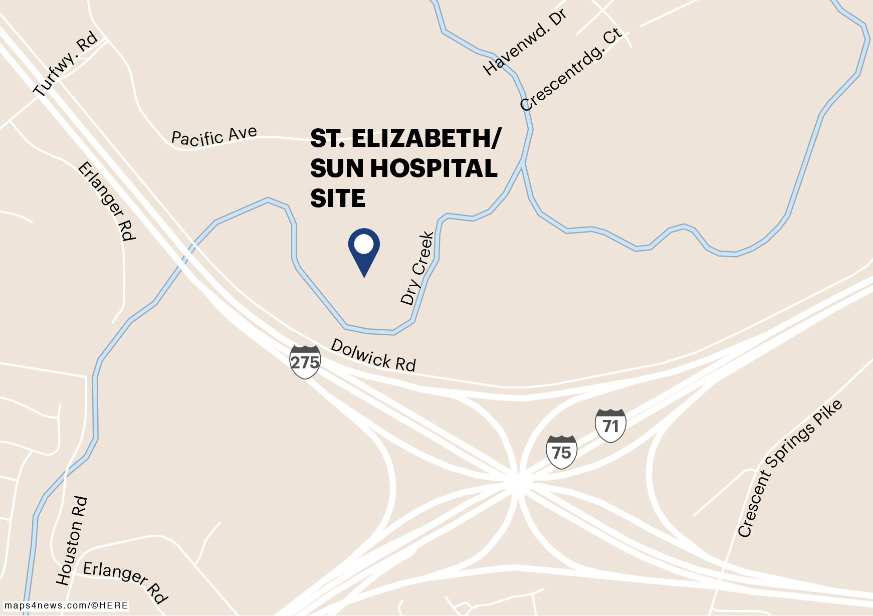 St. Elizabeth selects Erlanger site for $40M hospital - Cincinnati ...