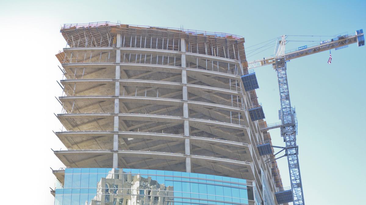 Crescent's 'sexy' $225M McKinney & Olive tower reaches new heights in ...