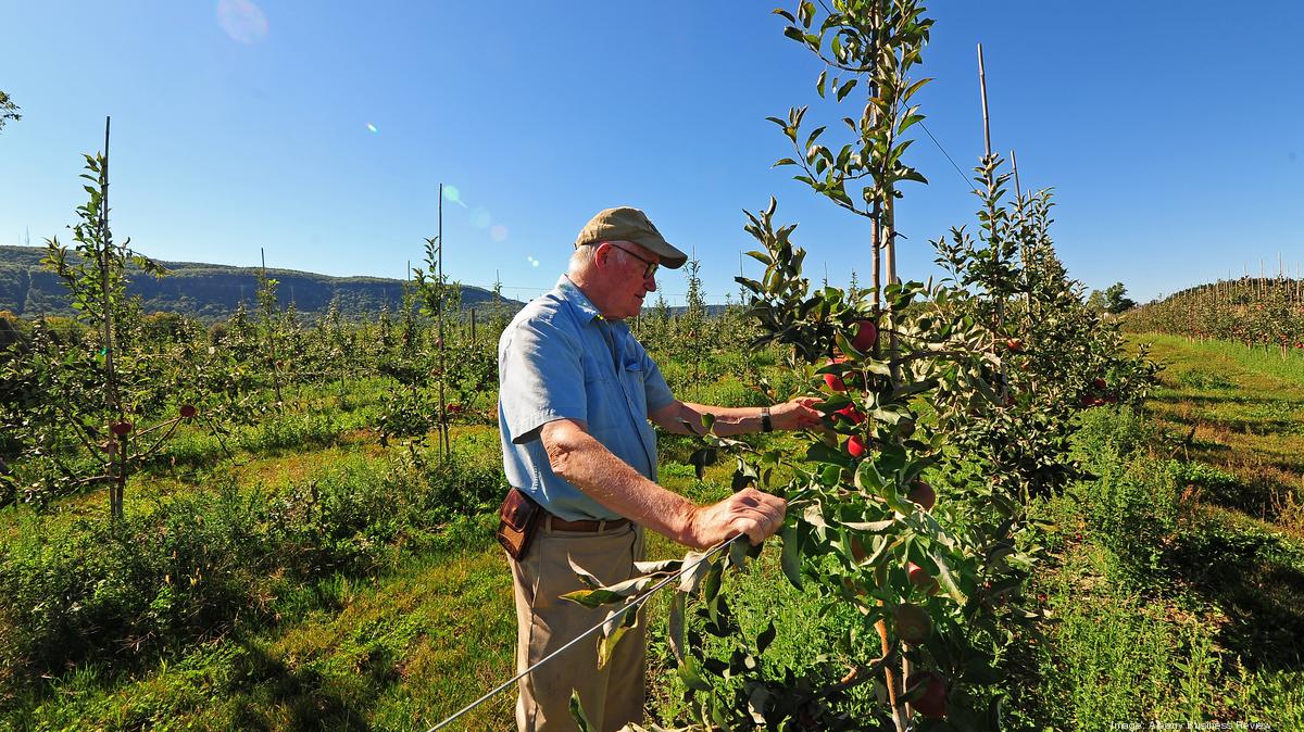 Indian Ladder Farm, between Voorheesville and Altamont in Albany County ...