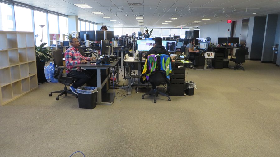 CoverMyMeds' new Miranova offices have free lunch, bar, pool table and ...