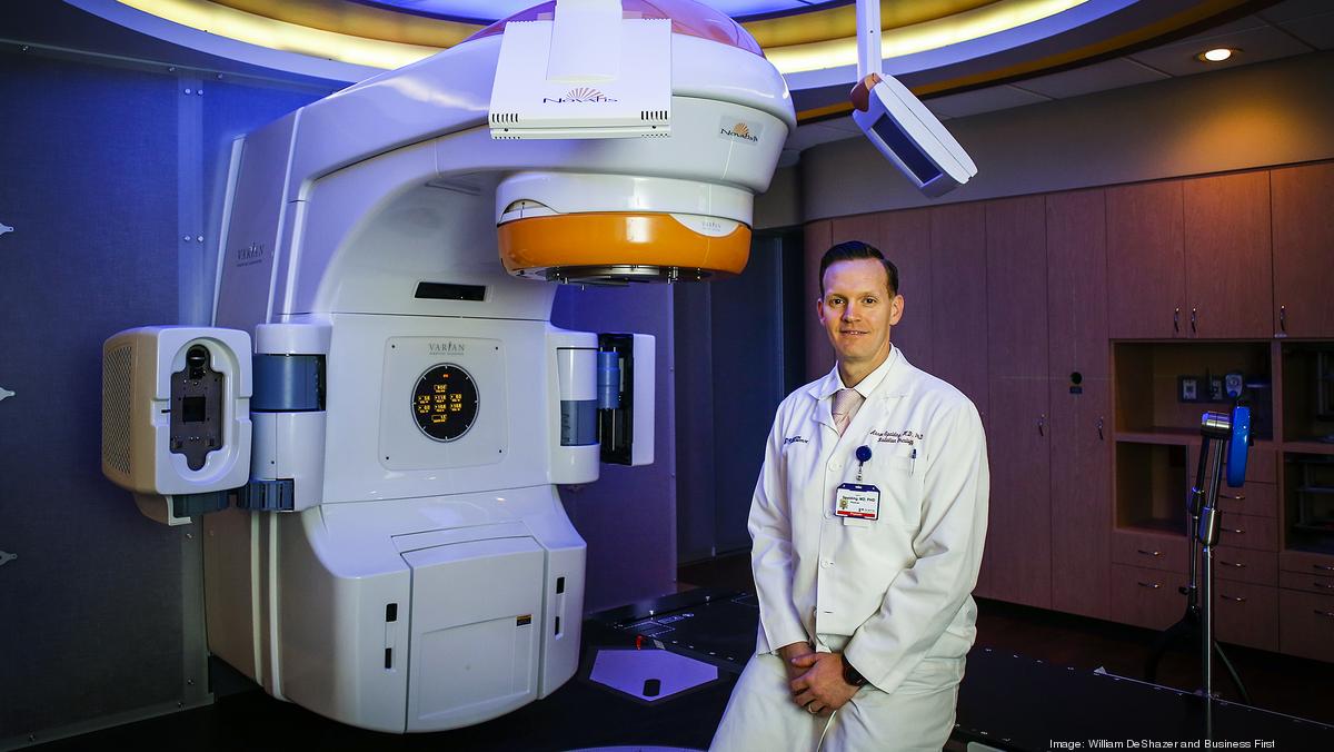 Dr. Aaron Spalding of Norton Healthcare uses tumor-tracking technology ...