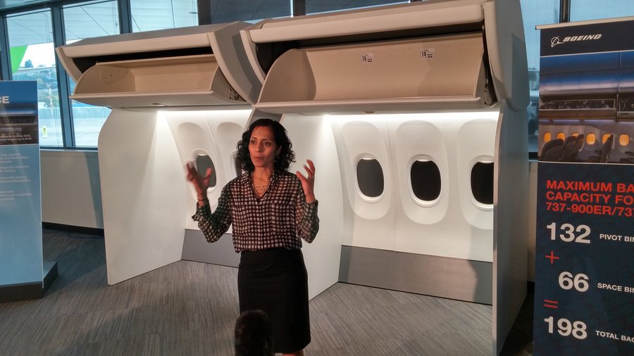 Alaska Airlines and Boeing just revealed bigger overhead bins that will ...