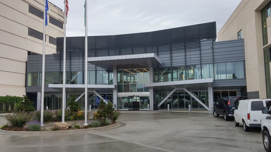 Delivery center entrance