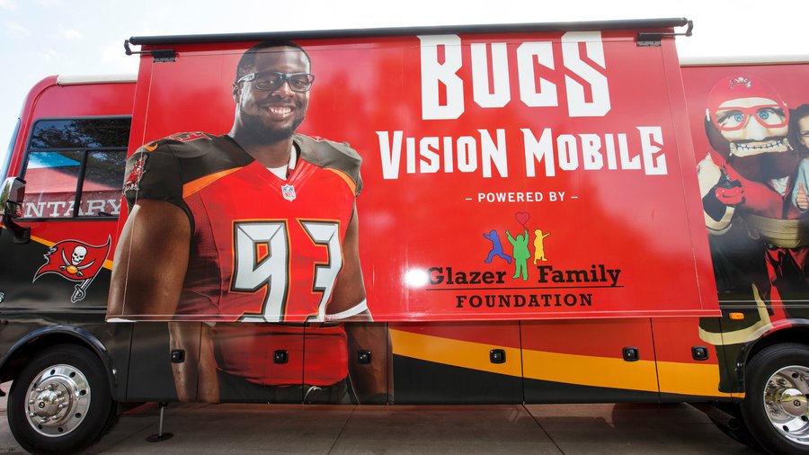 Tampa Bay Buccaneers, Glazer Family Foundation unveil new Vision Mobile ...
